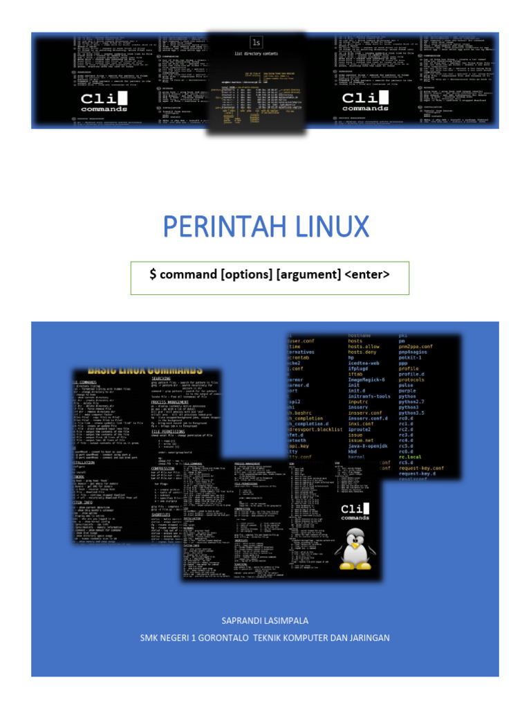 Perintah Dasar Linux untuk Pemula | PDF