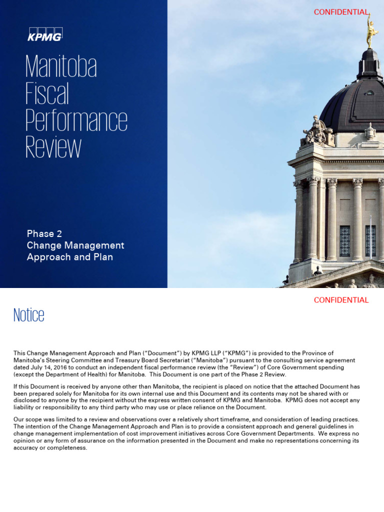 KPMG Change Management Report | PDF | Change Management | Limited ...