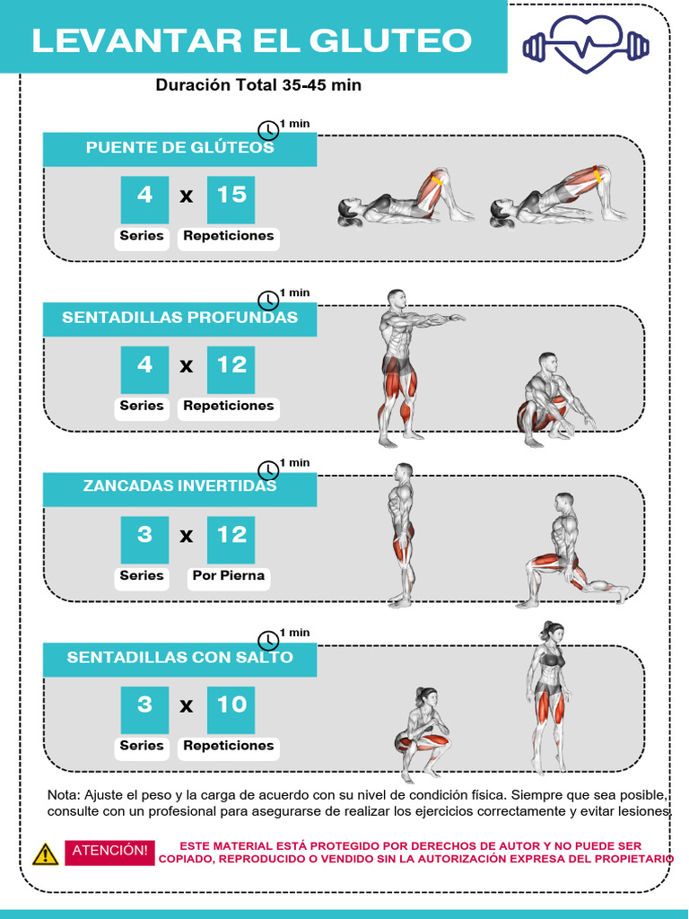 02 Levantar El Gluteo | PDF