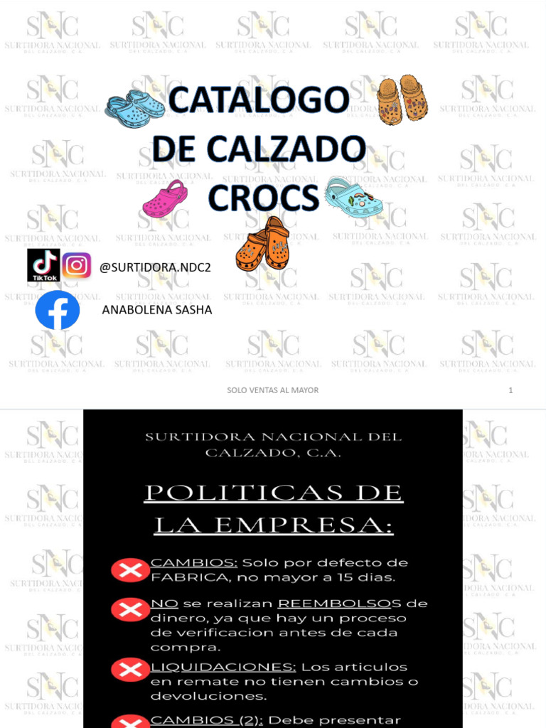 Catalogo Crocs | PDF