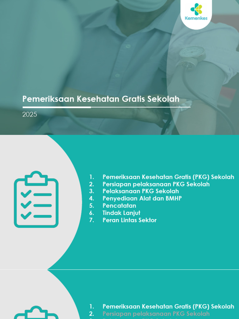 FINAL Paparan Dir Yankesga Sosialisasi PKG Sekolah 26 Juni 2025 | PDF
