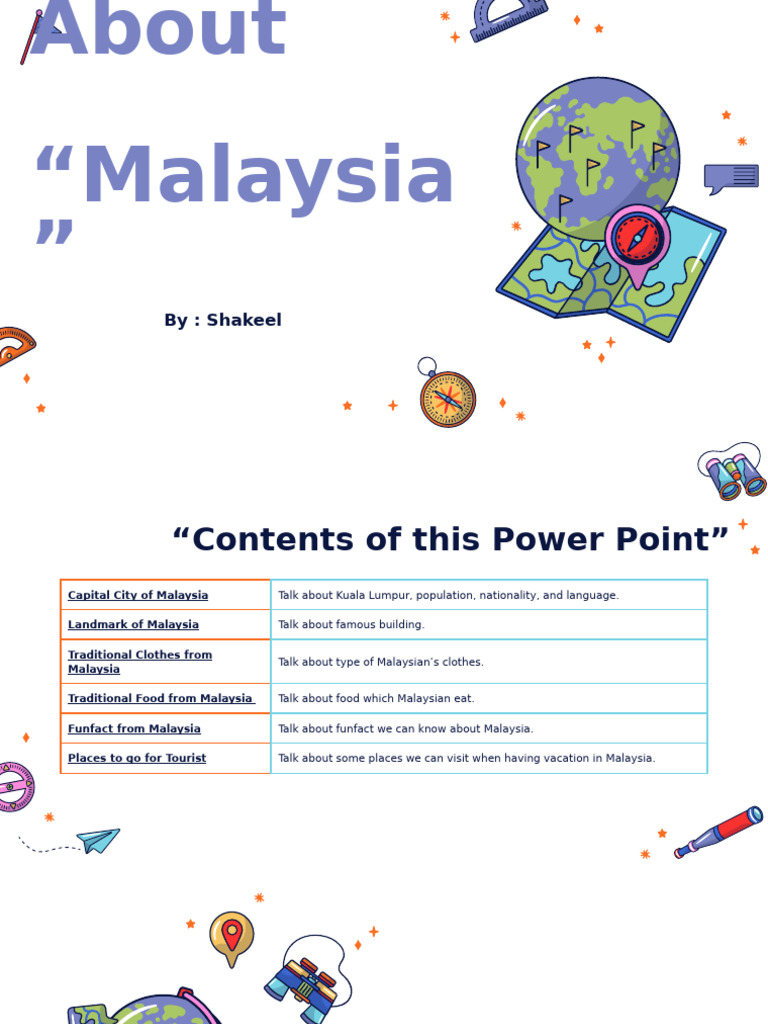 All About Malaysia - Shakeel | PDF | Malaysia | Southeast Asia