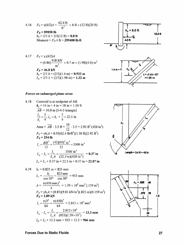 Solucionario - Cap4 - Mecanica de Fluidos - Mott.3 | PDF