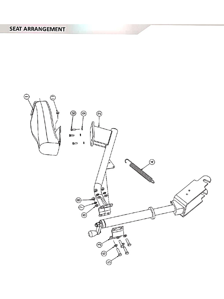 Seat Arrangement and Tail Wheel Assembly | PDF