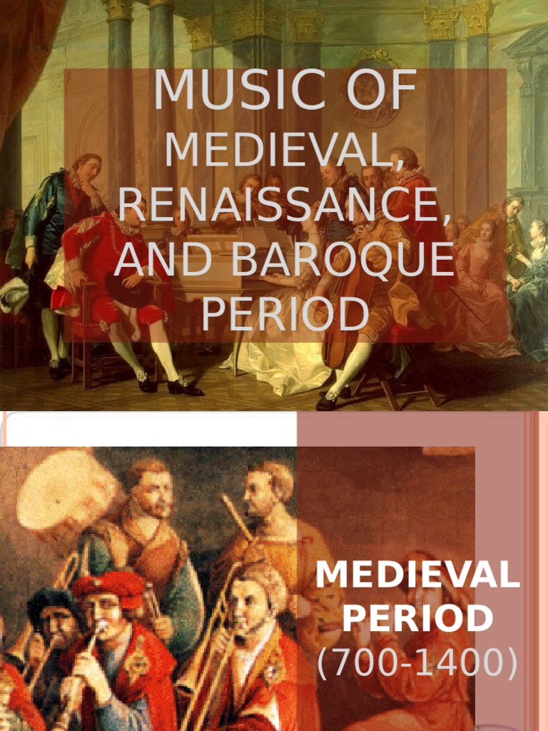 Music q1 - Music of The Medieval, Renaissance, Baroque Student | PDF ...