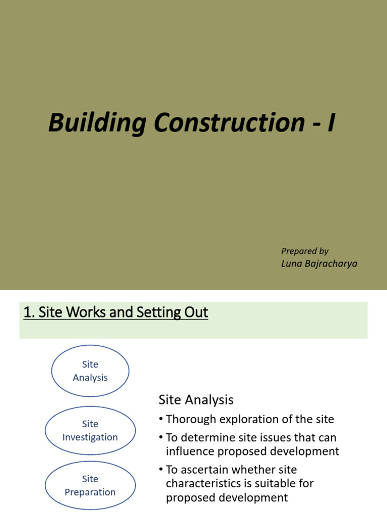 Setting Out, Excavation, Timbering Trenches | PDF | Demolition | Length