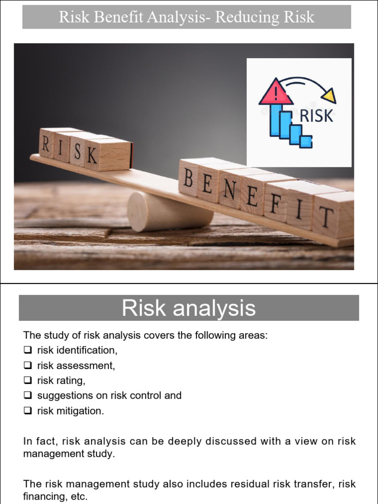 Risk Benefit Analysis and Mitigation Strategies | PDF | Risk | Risk ...