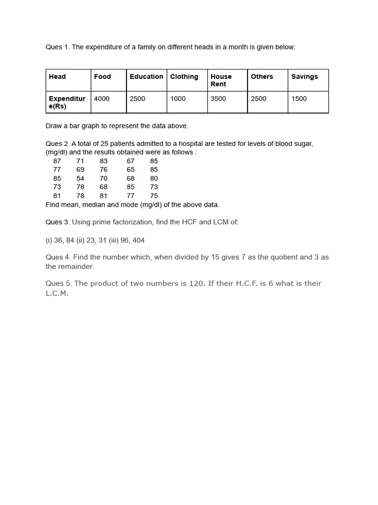Grade 7 Assessment | PDF