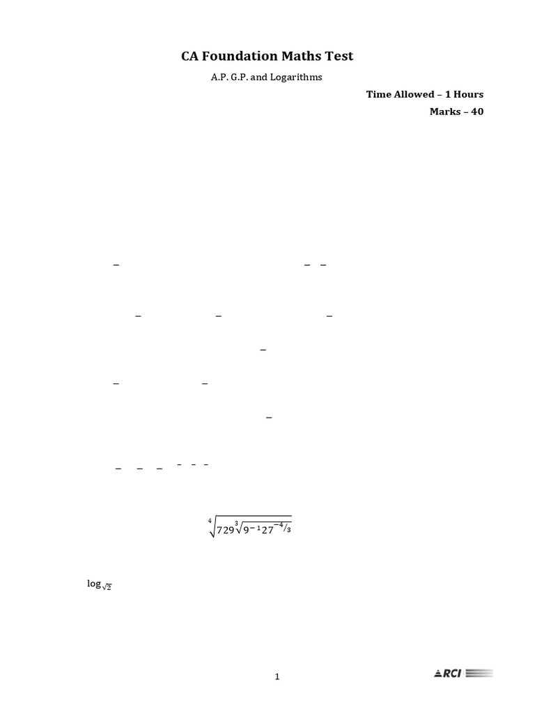 Ca Foundation Log, AP, GP A - 1645457 - 2025 - 05 - 27 - 22 - 52 | PDF ...