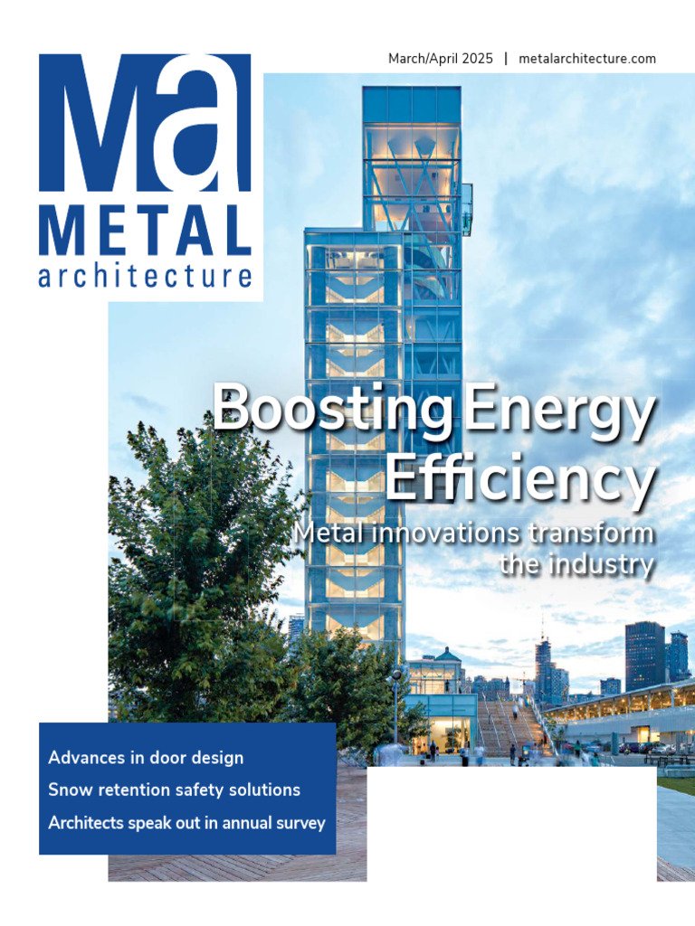 Metal Architecture Trends: March/April 2025 | PDF | Air Conditioning ...