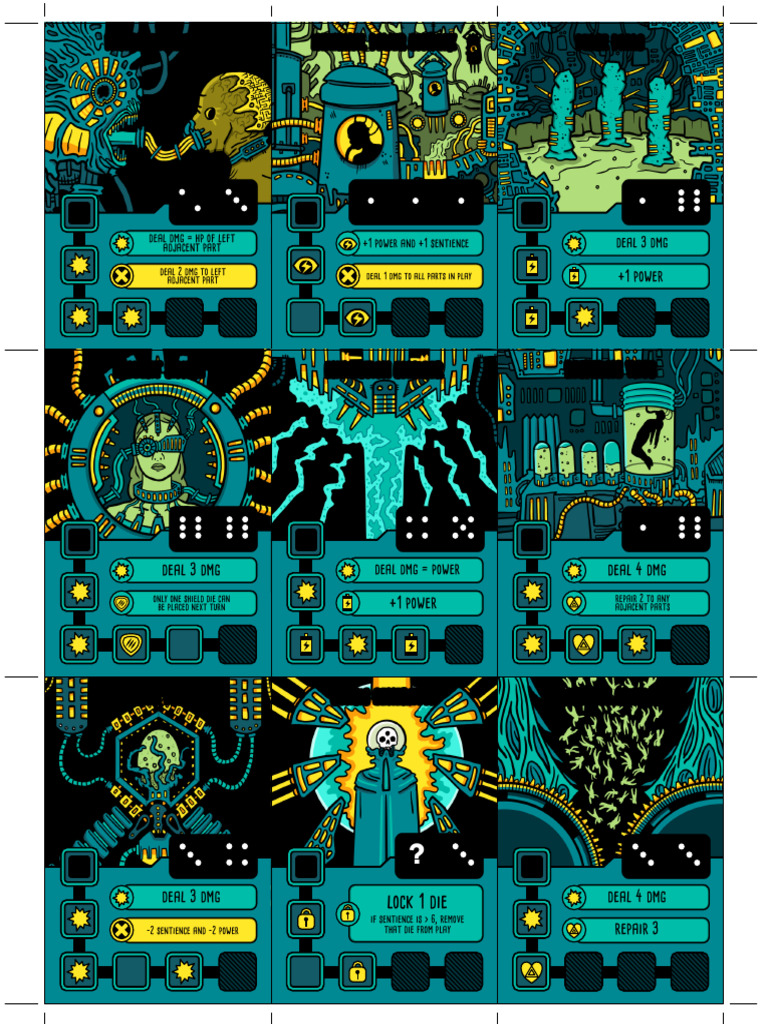 Doom Machine PNP With Cutlines - Updated | PDF | Dice | Gaming Devices