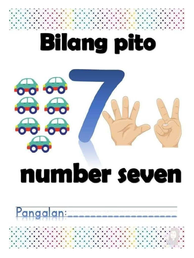 Bilang 7 | PDF