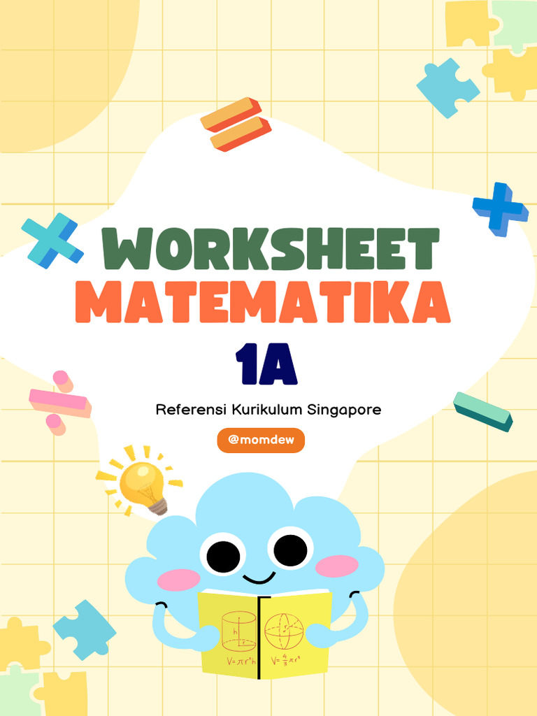 Worksheet Matematika Singapore 1A | PDF