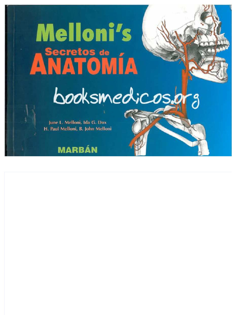 Mellonis Anatomia Marban | PDF