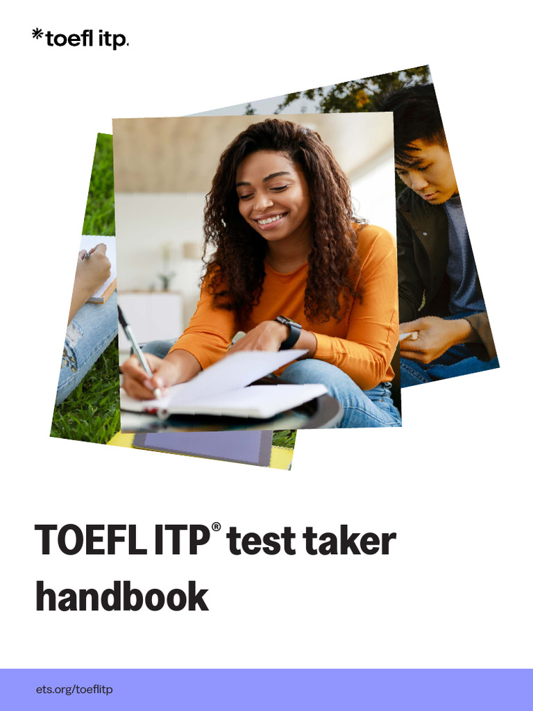 TOEFL Itp Test Taker Handbook | PDF | Test Of English As A Foreign Language