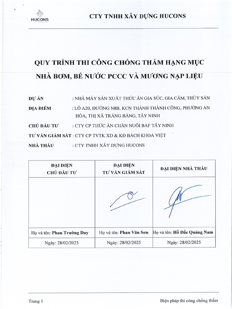 BPTC chống thấm | PDF