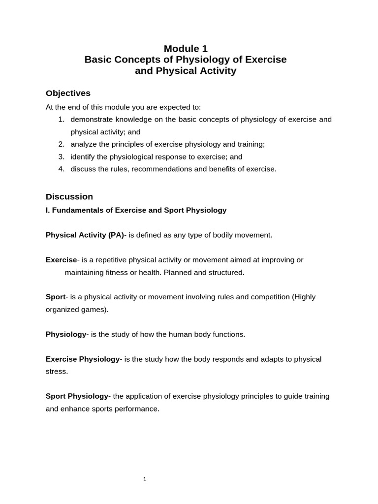 Fundamentals of Exercise Physiology | PDF | Stress (Biology) | Physical ...