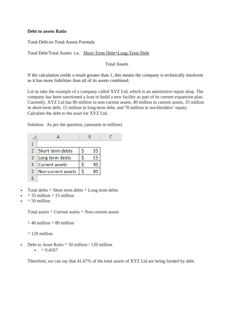 Ratio Analysis Problems | PDF | Debt | Equity (Finance)
