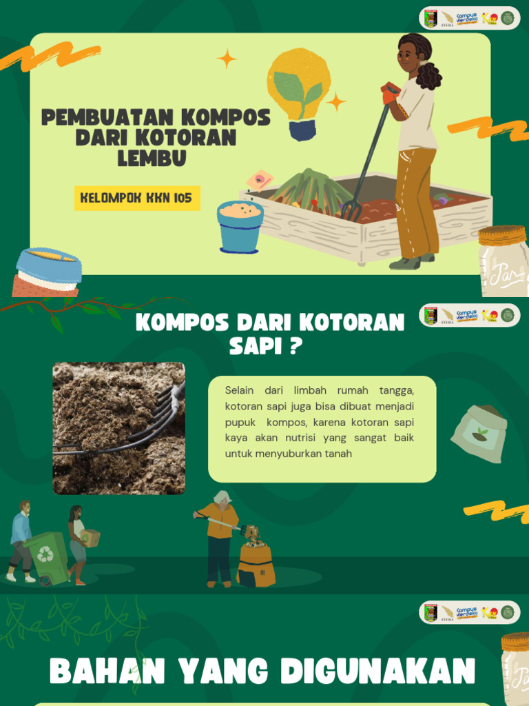 Kompos Dari Kotoran Sapi | PDF