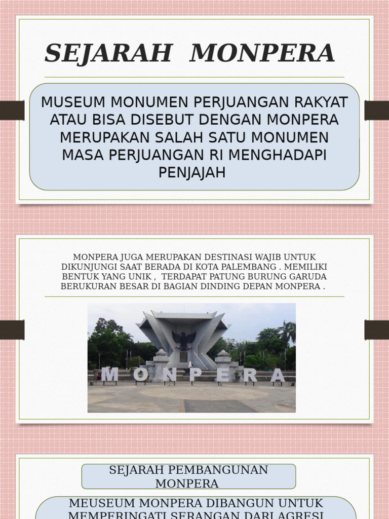 Sejarah dan Koleksi Museum Monpera | PDF