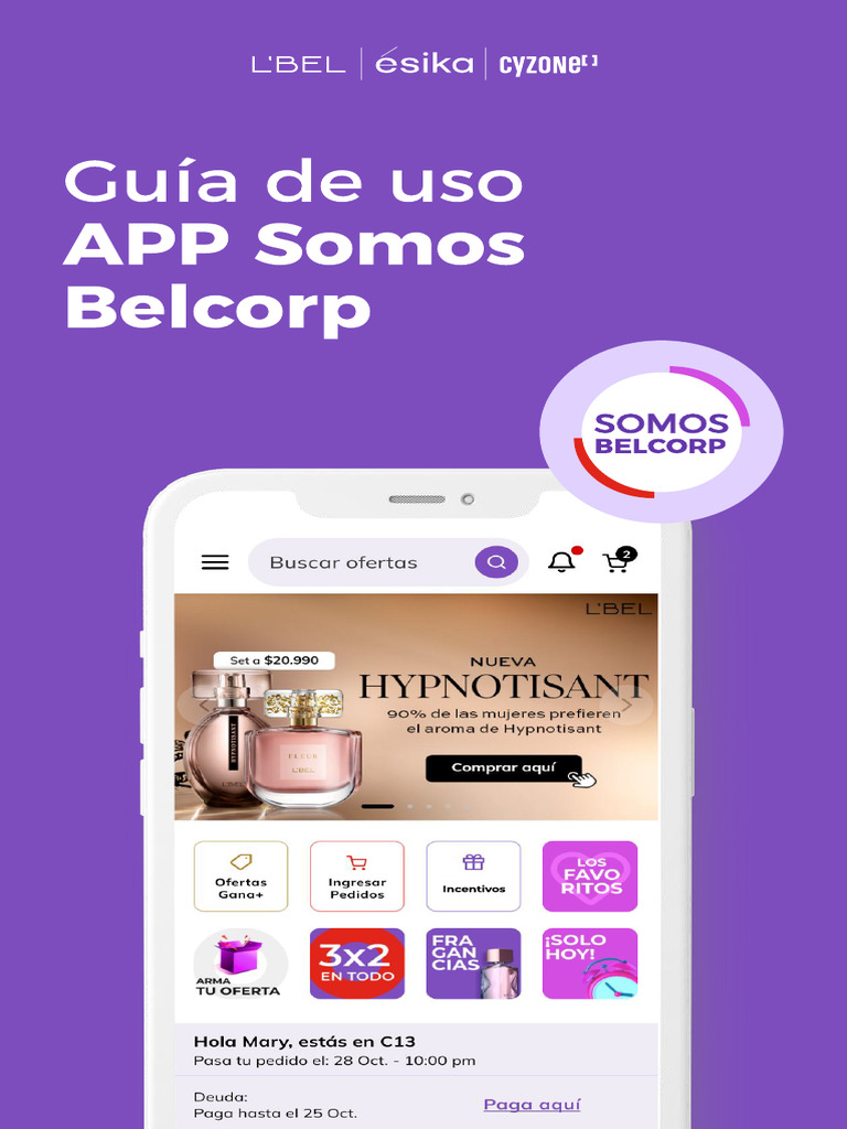 Manual Nueva App Somos Belcorp | PDF | Aplicación movil | Contraseña