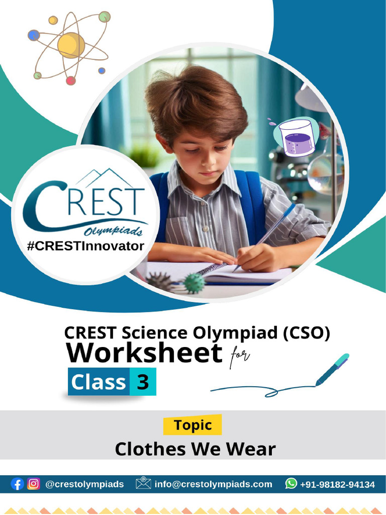Clothes and Fabrics Worksheet | PDF