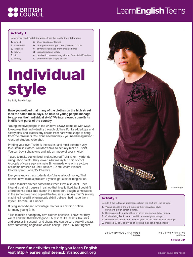 Creative Ways to Customize Clothes | PDF | Clothing | Aesthetics