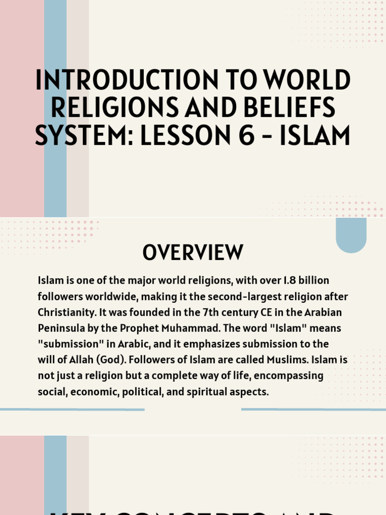 World Religions and Beliefs System | PDF | Prophets And Messengers In ...