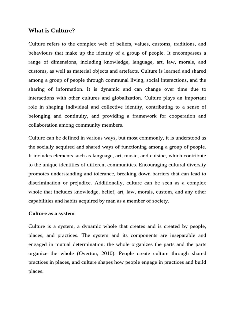 Understanding Culture and Identity | PDF | Communication | Accent ...