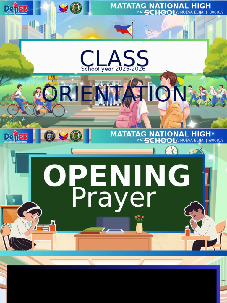 25-26 Class Orientation | PDF