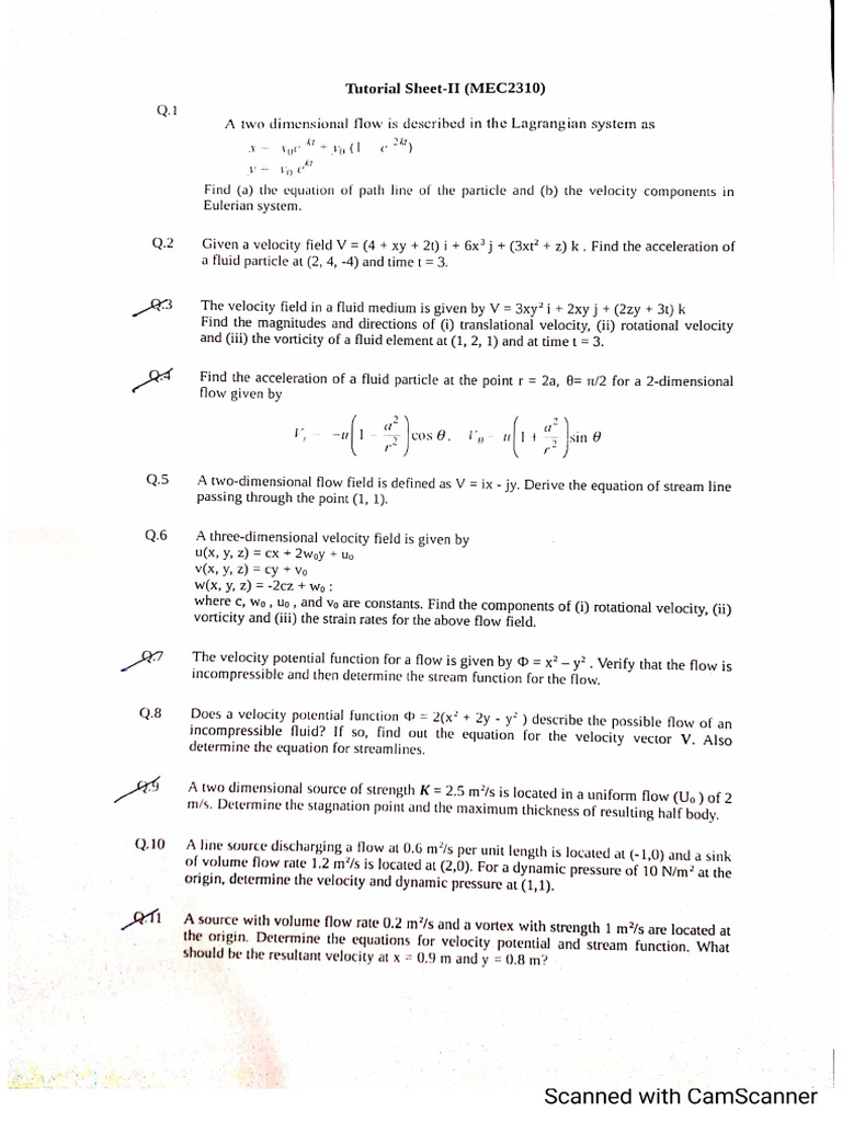 FM Tutorial II Ques | PDF