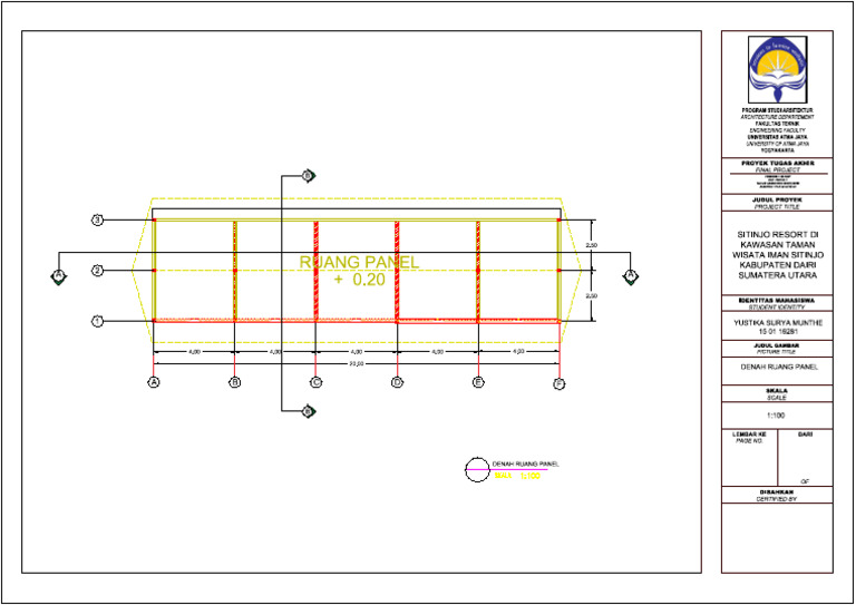 Denah Ruang Panel | PDF