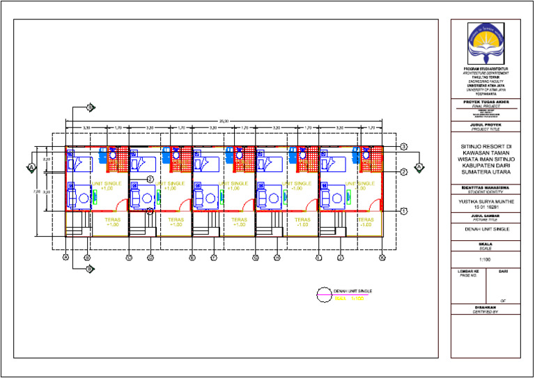 Denah Unit Single | PDF