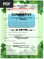 DLP Summative-Test Makabansa3 Q2-W2-Day5 | PDF