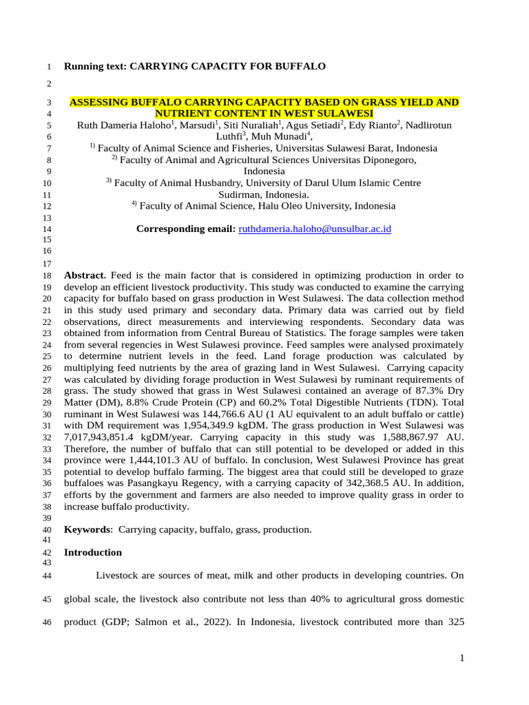 Rev 3. Manuscript AAVS Carrying Capacity Without Table | PDF ...
