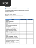 My Quinceañera Budget Calculator | PDF