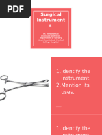 Operating Room Instruments | PDF