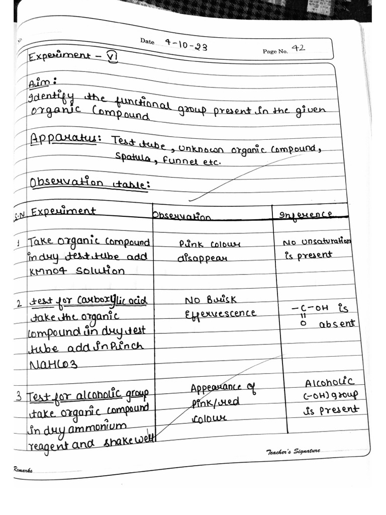Functional Group | PDF
