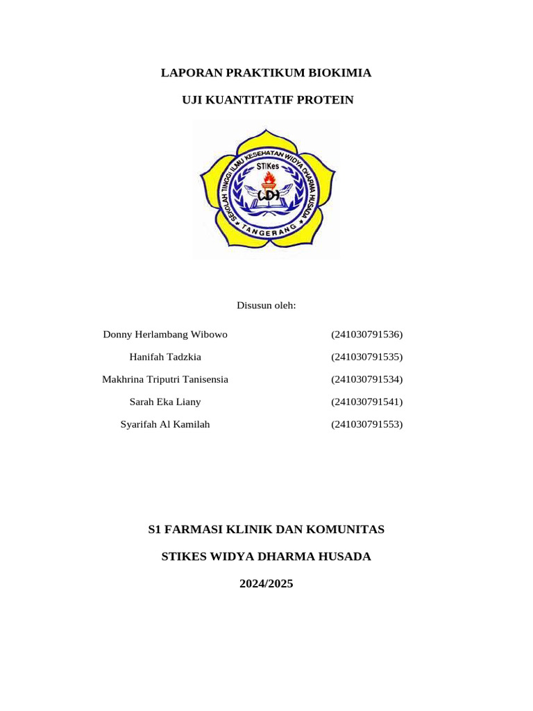 Laprak Biokim Percobaan 4 Kelompok 3 | PDF