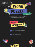 Wordshake Game Instructions and Scores | PDF