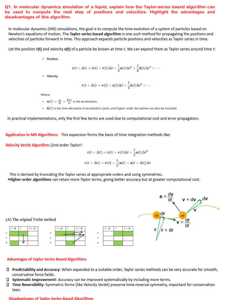 Module-5 Question Answer.pptx | PDF | Molecular Dynamics | Liquids