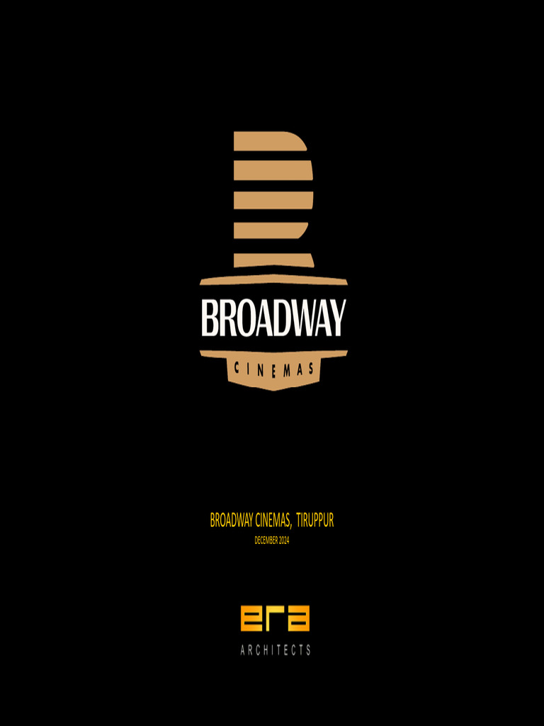 Broadway Cinemas Tiruppur Design Overview | PDF