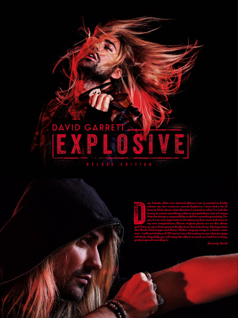 Booklet DAVID GARRETT Explosive | PDF | Musicology