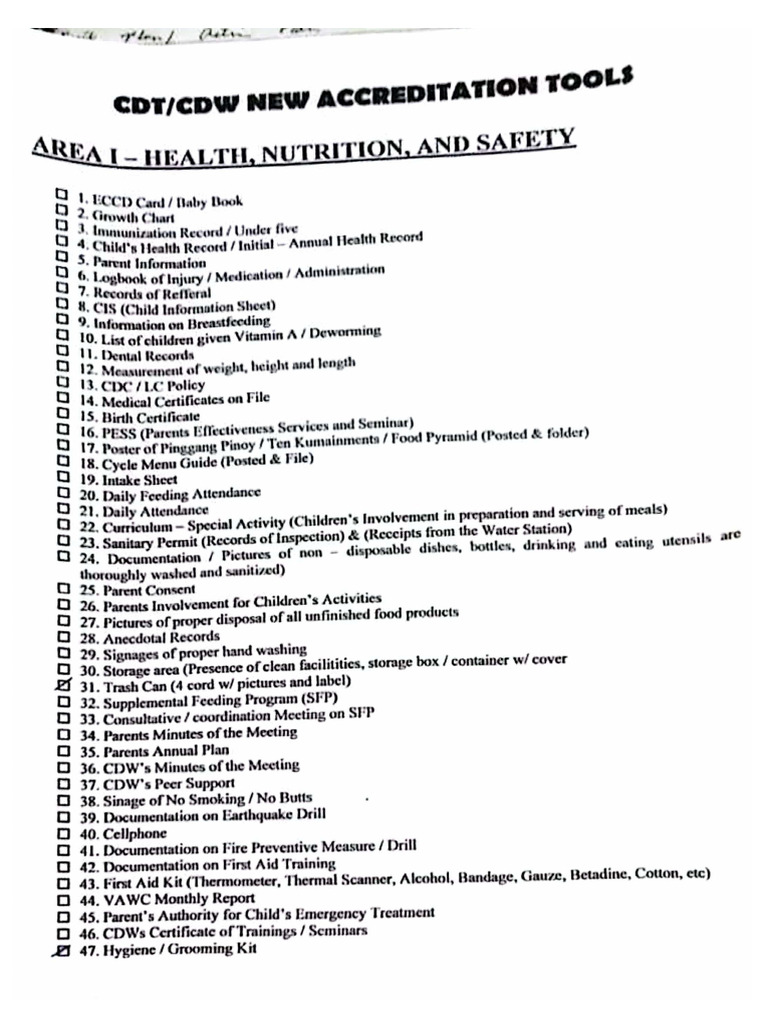 Accreditation Tools | PDF