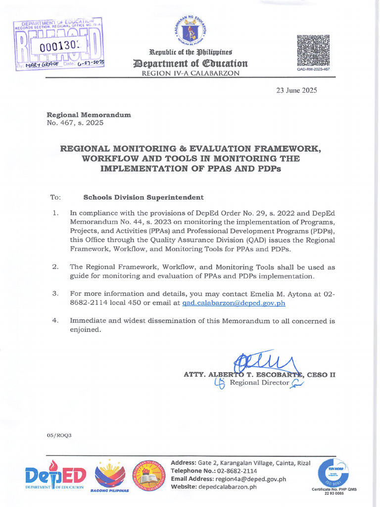 RM-2025-467 Smea | PDF