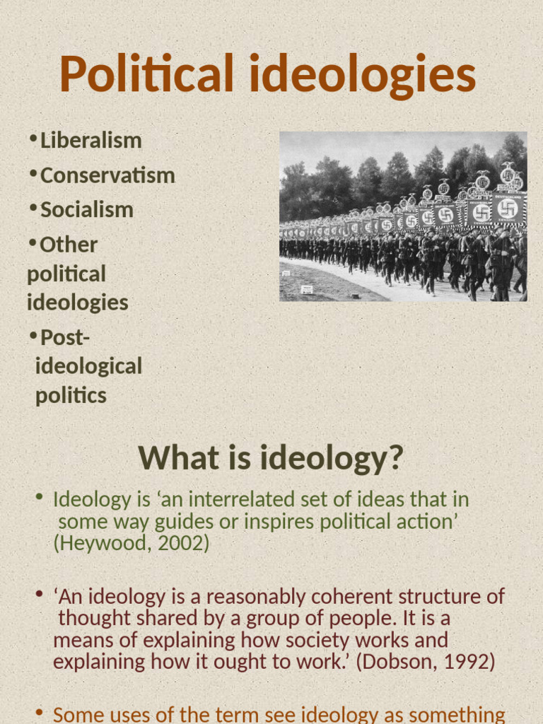 Lesson 4-Political Ideologies | PDF | Socialism | Liberalism
