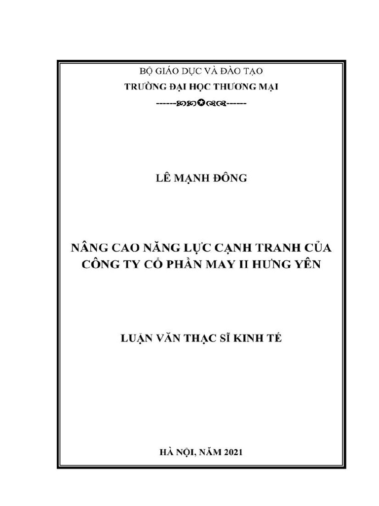 LVTSKT Le Manh Dong 4571 | PDF