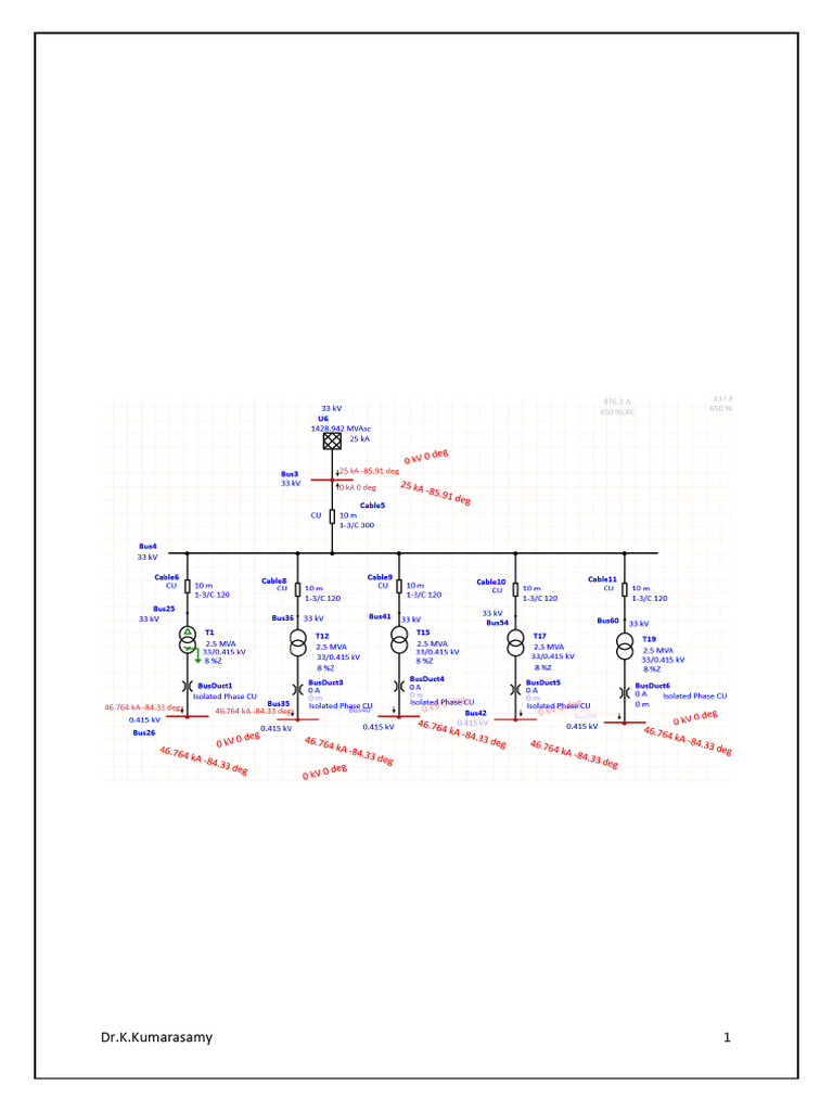 Why SLG Fault Current Is More Than 3 Phase Fault Current | PDF
