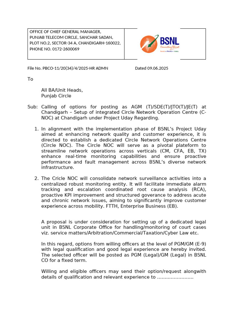 Draft Letter | PDF