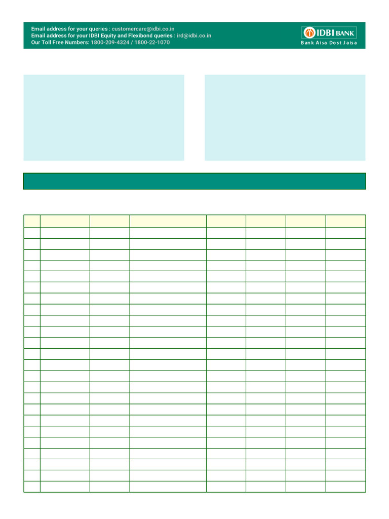 3montha Idbi Bank Statement | PDF | Financial Technology | Finance ...